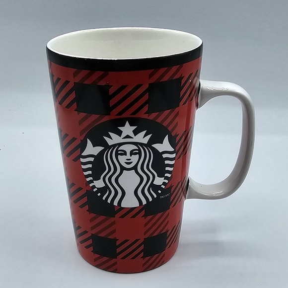 Starbucks | Kitchen | Starbucks Buffalo Check Coffee Mug | Poshmark